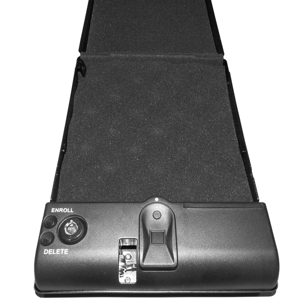 GEM Fingerprint Scanner Lock Box / Pistol Safe - Biometric Security ...